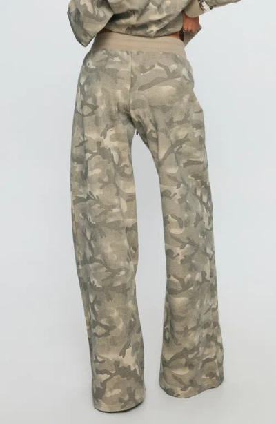 Princess Polly Dodie Wide Leg Camo Pants In Multi | ModeSens