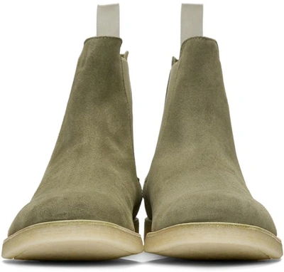 Common Projects Taupe Suede Chelsea Boots | ModeSens