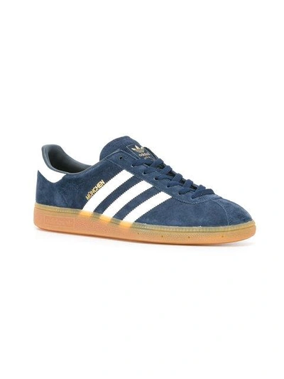 Adidas Originals Munchen Suede Sneakers | ModeSens
