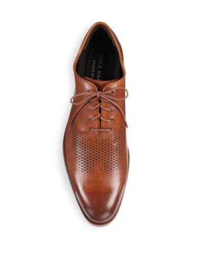 Cole Haan Men's Washington Grand Laser Wing-tip Oxfords Men's Shoes In ...