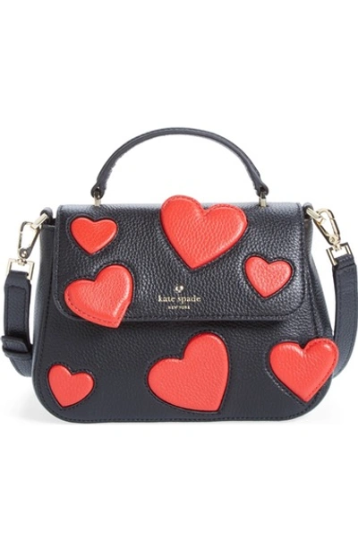 Kate Spade Be Mine Small Alexya Heart Leather Satchel | ModeSens