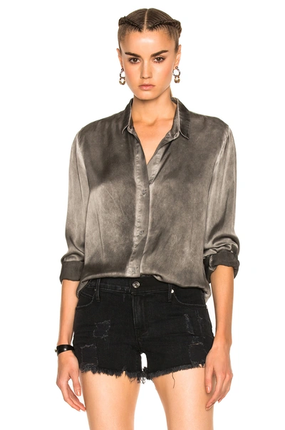 Rta Gia Shirt In Gray. In Battleship | ModeSens