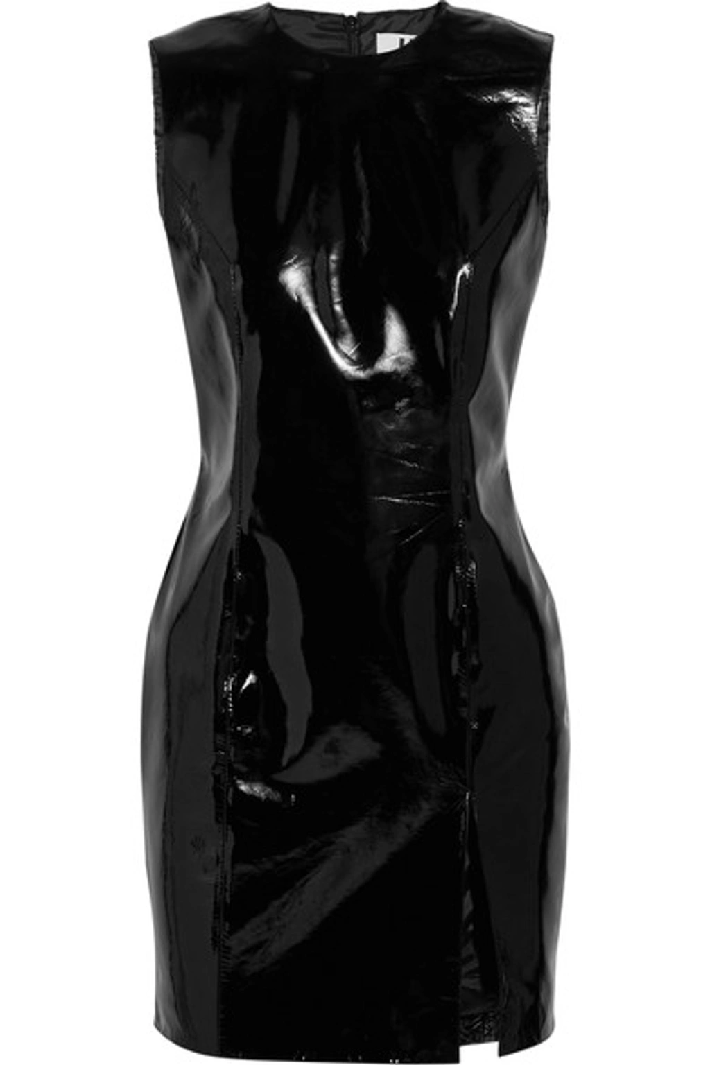 Topshop Unique Patent-leather Mini Dress | ModeSens