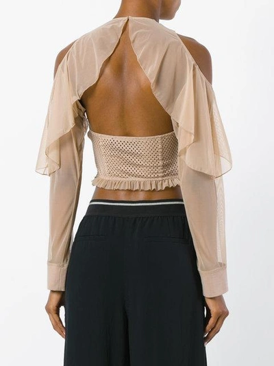 Puma Mesh Bustier Top | ModeSens