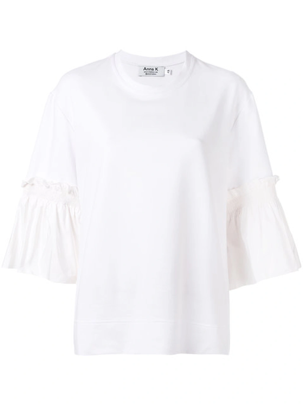 Anna K Ruffled Sleeve Blouse | ModeSens