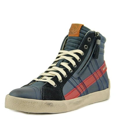Diesel D-string Plus Suede Fashion Sneakers' In Blue | ModeSens