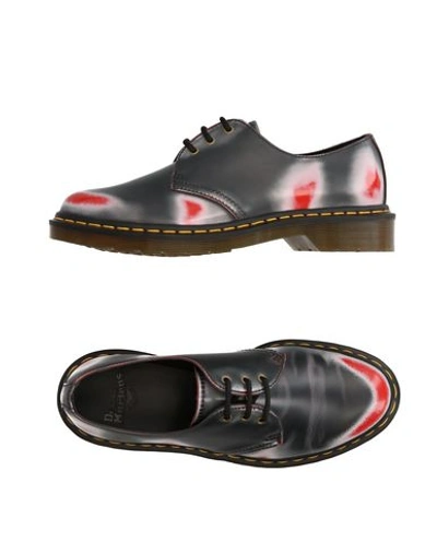 Dr. Martens' Laced Shoes In Lead | ModeSens