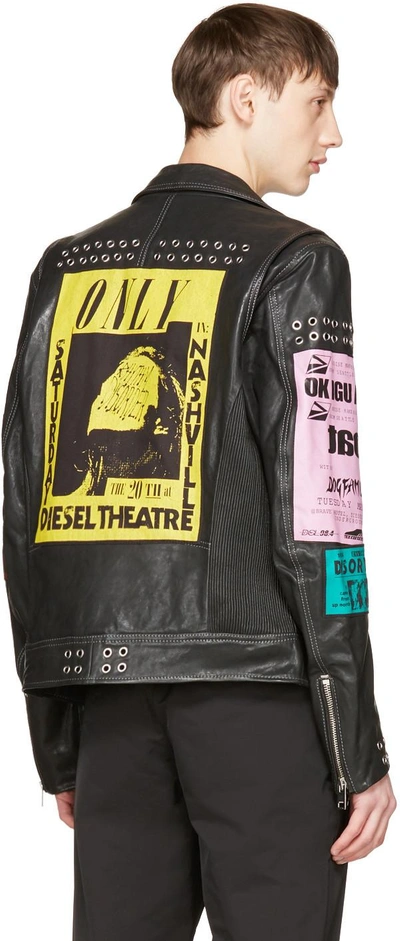 Diesel Leather Biker Jacket