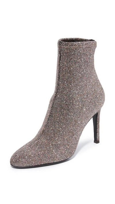 Giuseppe Zanotti Glittered Stretch-knit Sock Boots In Multi | ModeSens
