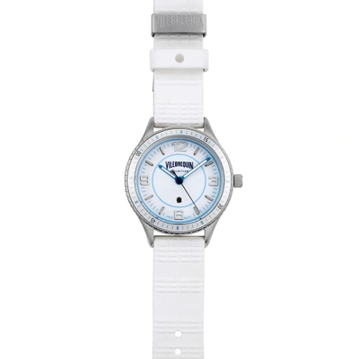 Vilebrequin Stripped 43mm Watch, Scuba - White | ModeSens