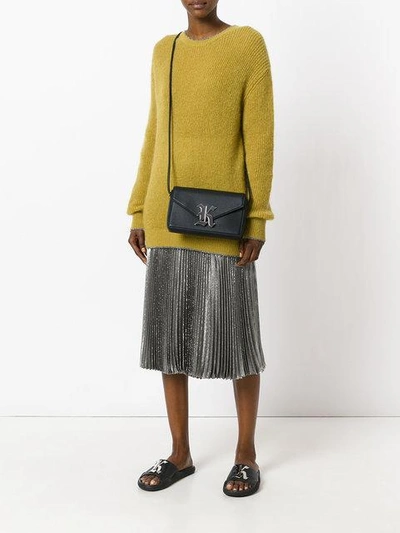Christopher Kane Gothic K Devine Shoulder Bag | ModeSens