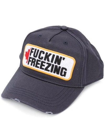 Dsquared2 Fuckin' Freezing Patch Baseball Cap | ModeSens