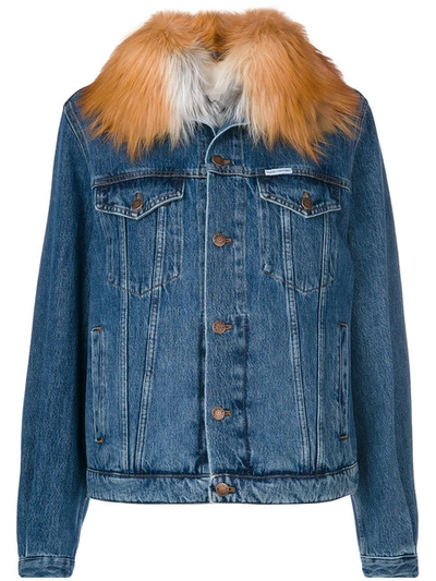 Forte Couture Le Bonrex Denim Jacket In Blue | ModeSens