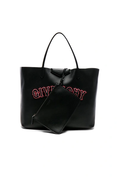 Givenchy Antigona Large Gothic Calf Shopper Tote Bag In Black | ModeSens