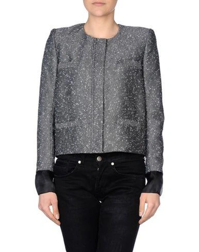 Zac Posen Blazer In Grey | ModeSens
