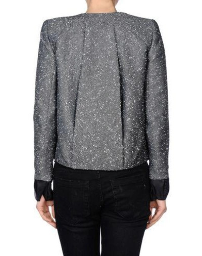 Zac Posen Blazer In Grey | ModeSens