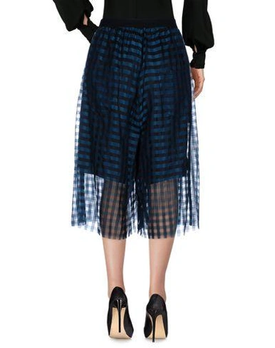 Yang Li Cropped Pants And Culottes In Deep Jade Modesens