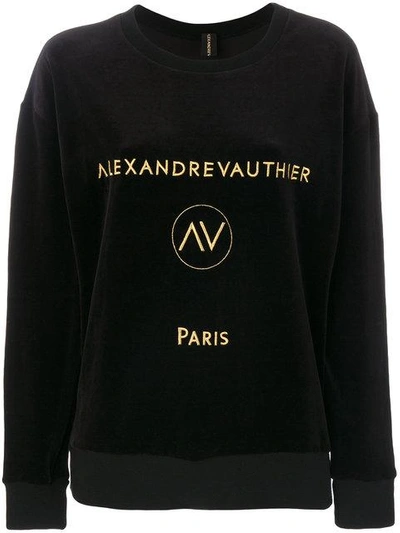 Alexandre Vauthier Logo Sweatshirt | ModeSens
