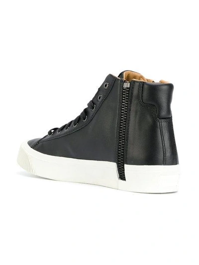 Diesel Hi-top Sneakers - Black | ModeSens