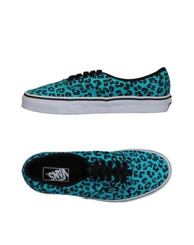 Vans Sneakers In Turquoise | ModeSens