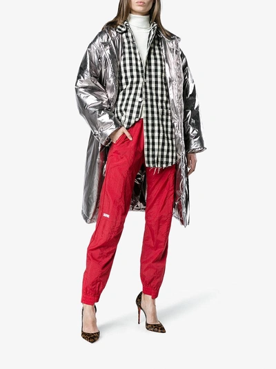 Golden Goose Metallic Puffer Coat | ModeSens