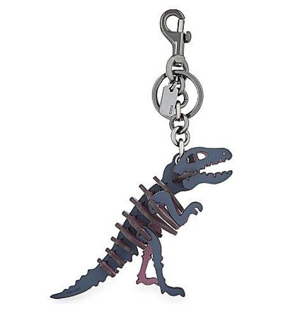 Coach Dinosaur Rexy Bag Charm In Bk/dark Denim | ModeSens