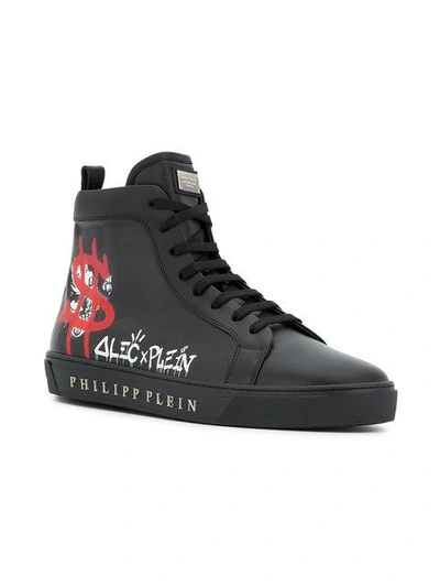 Philipp Plein Alec X Plein Hi Tops | ModeSens