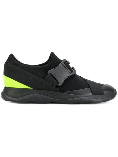 Christopher Kane Black Neon Spoiler Sneakers | ModeSens