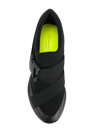 Christopher Kane Black Neon Spoiler Sneakers | ModeSens