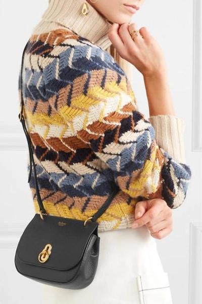 Mulberry Amberley Mini Textured-leather Shoulder Bag | ModeSens