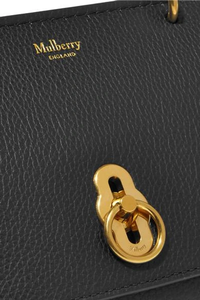 Mulberry Amberley Mini Textured-leather Shoulder Bag | ModeSens