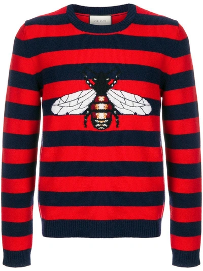 Gucci Bee Motif Jumper | ModeSens