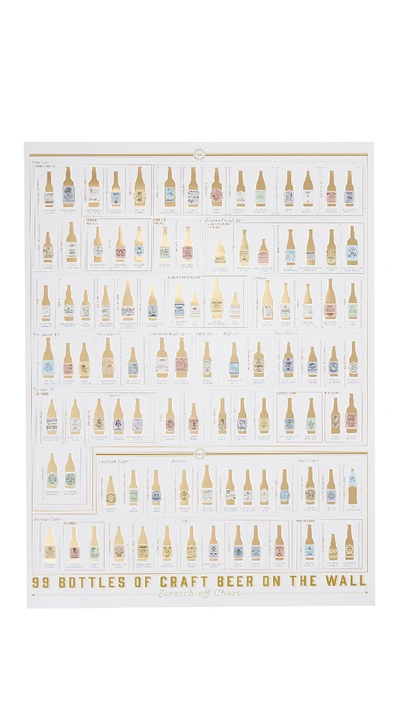 Pop Chart Lab 99 Bottles Of Craft Beer Scratch-off Chart | ModeSens