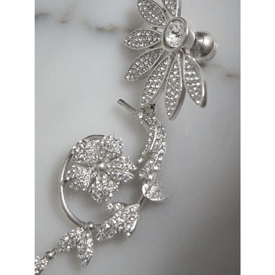 Burberry Crystal Half-daisy Drop Earring And Stud Set | ModeSens