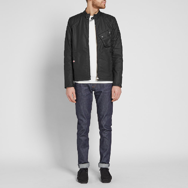 Barbour international legion jacket store