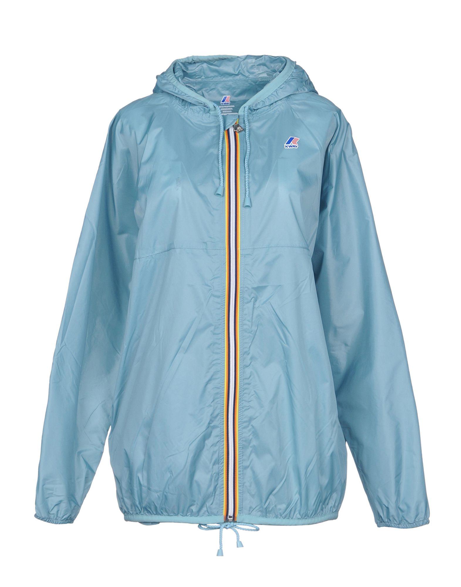 K-way Jackets In Turquoise | ModeSens