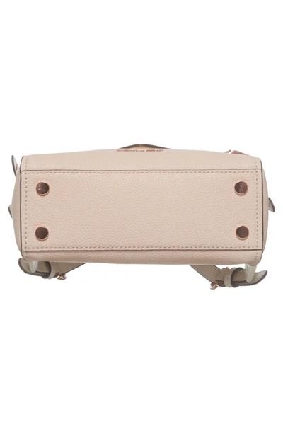 Michael Michael Kors Small Flower Embellished Leather Backpack - Pink ...