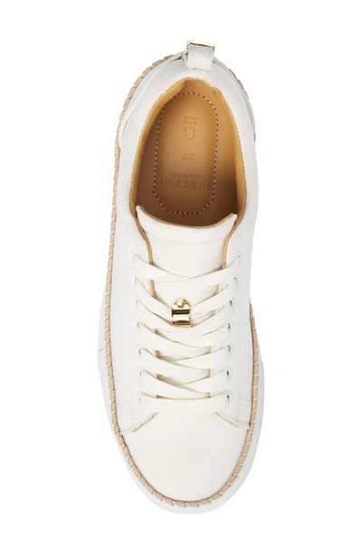 Buscemi Tennis Crepone Sneaker In Off White | ModeSens
