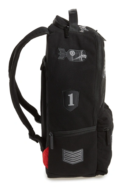 Sprayground Ghost Army Patches Backpack - Black | ModeSens