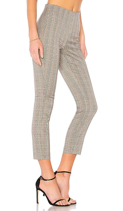 Rag & Bone Simone Plaid Skinny-leg Cropped Pants In Beige | ModeSens