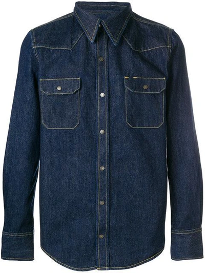 Calvin klein 205w39nyc denim shirt store