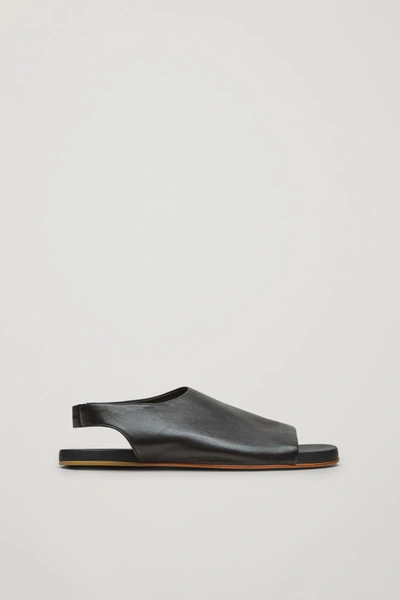 Cos Sandals With Elastic Detail In Black | ModeSens