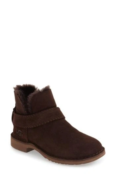 Ugg Mckay Water Resistant Bootie In Chocolate Suede | ModeSens