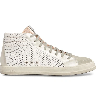 P448 Skate Python-embossed High-top Sneakers In Python Print | ModeSens