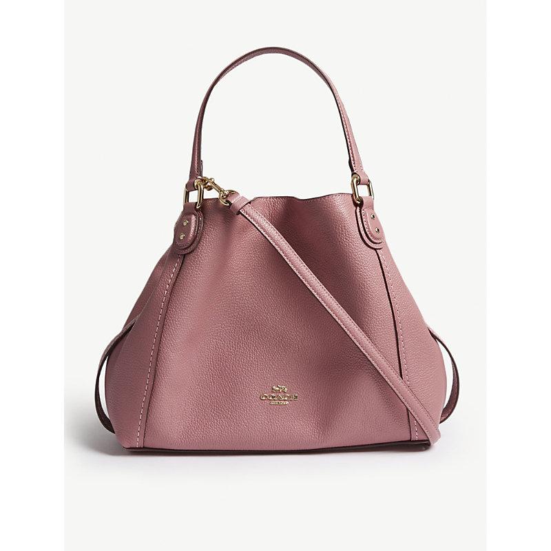 Coach Rose Pink Edie 28 Shoulder Bag In Li/rose | ModeSens