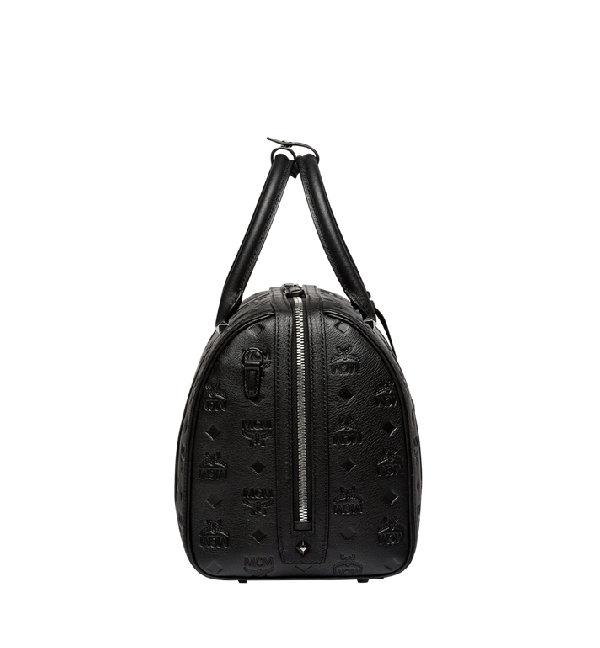 Mcm Bucket Bag Monogram Black Leather Tote | SEMA Data Co-op