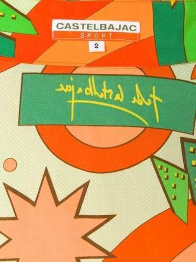 Jc De Castelbajac Vintage Abstract Printed Jacket - Multicolour | ModeSens