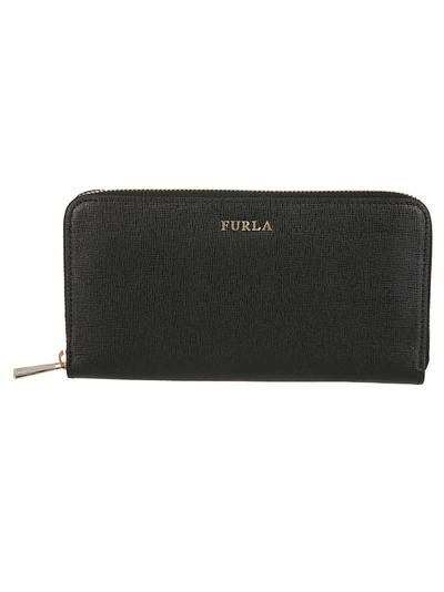 Furla Babylon Zip Around Wallet In Black | ModeSens