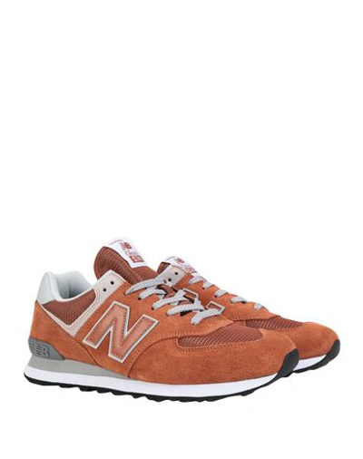 New Balance Sneakers In Rust | ModeSens