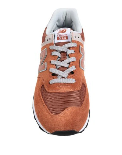 New Balance Sneakers In Rust | ModeSens